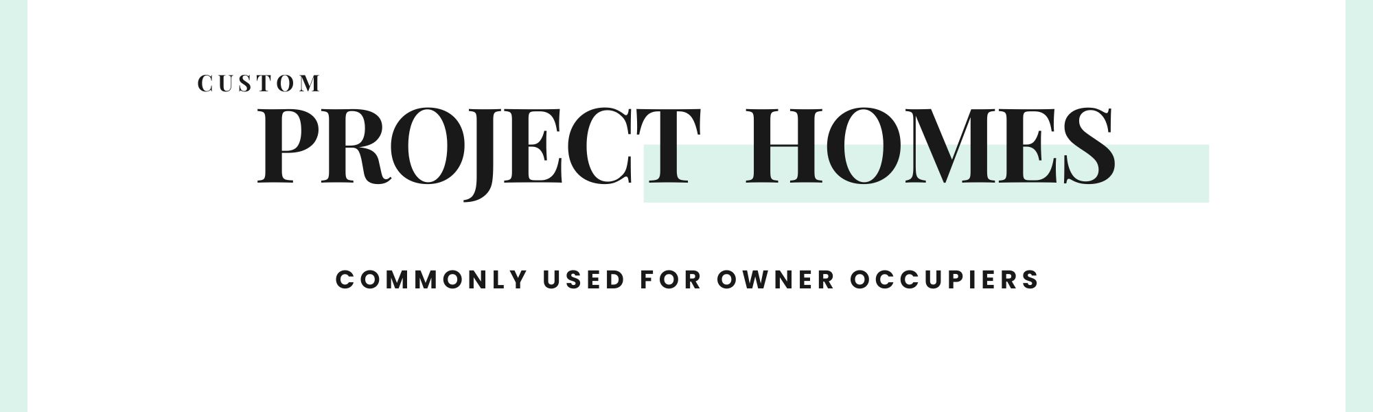 The Various Types of New Homes Available to Build - Foresight Home Planning