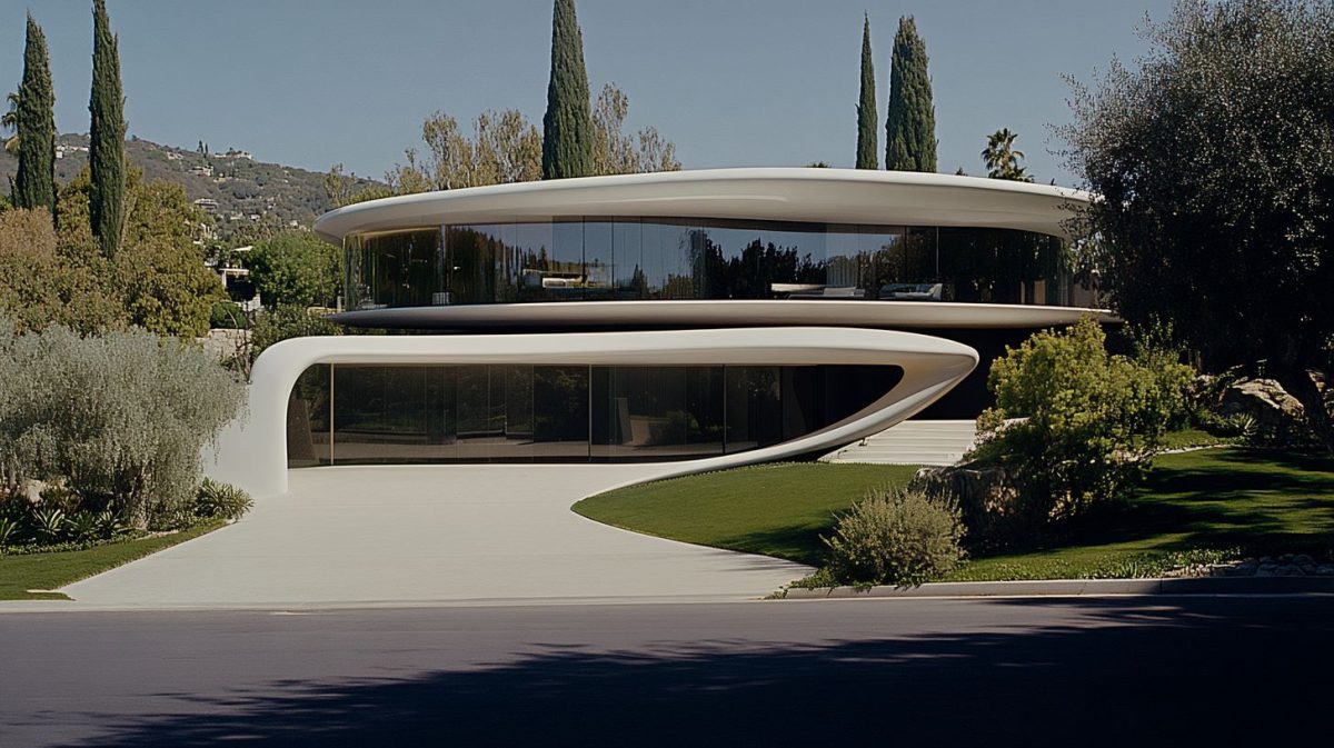 55 Futuristic Home Facades: A Tesla-Inspired Look Into the Homes of ...